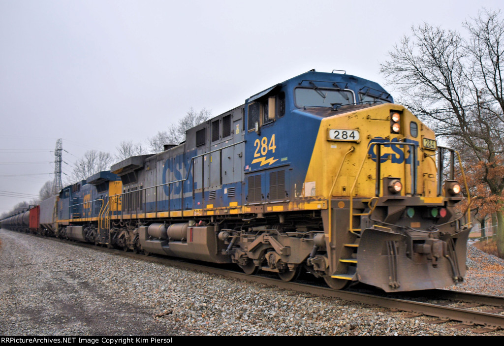 CSX 284 287 K623 Ethanol Empties